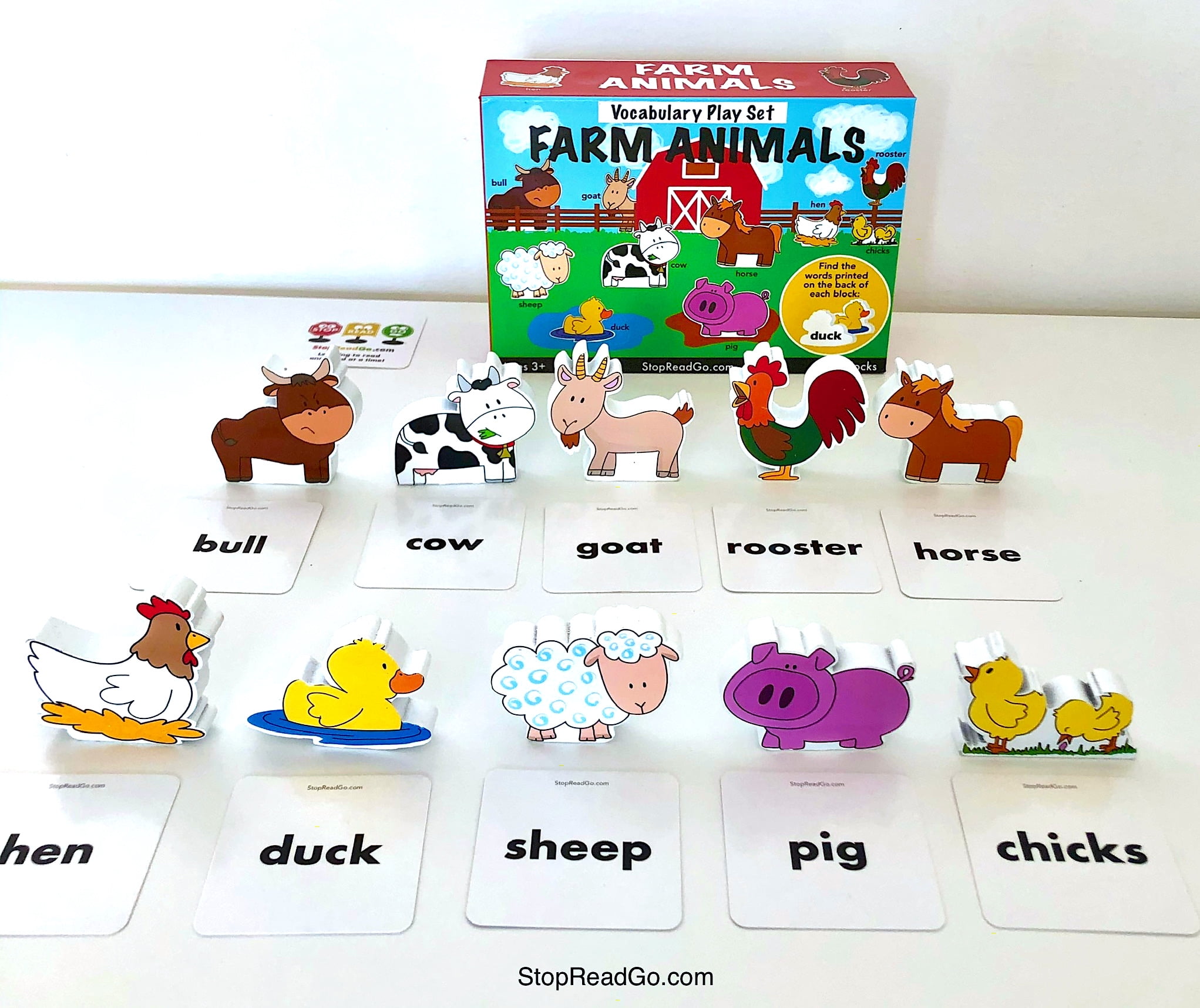 Vocabulary Play Set - Farm Animals - Walmart.com