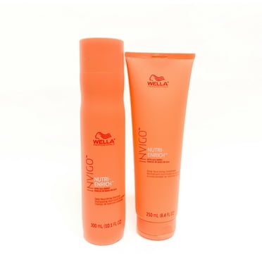 Wella Invigo Nutri Enrich Deep Nourishing Set 33.8 oz Duo+Pumps - Walmart.com