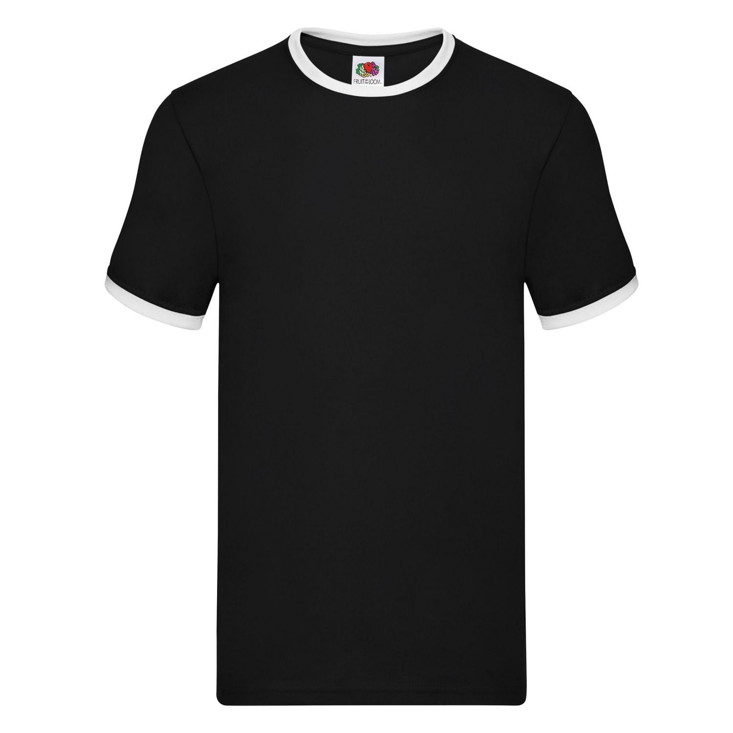 Click here for Fruit Of The Loom Mens Ringer Contrast T-Shirt L prices