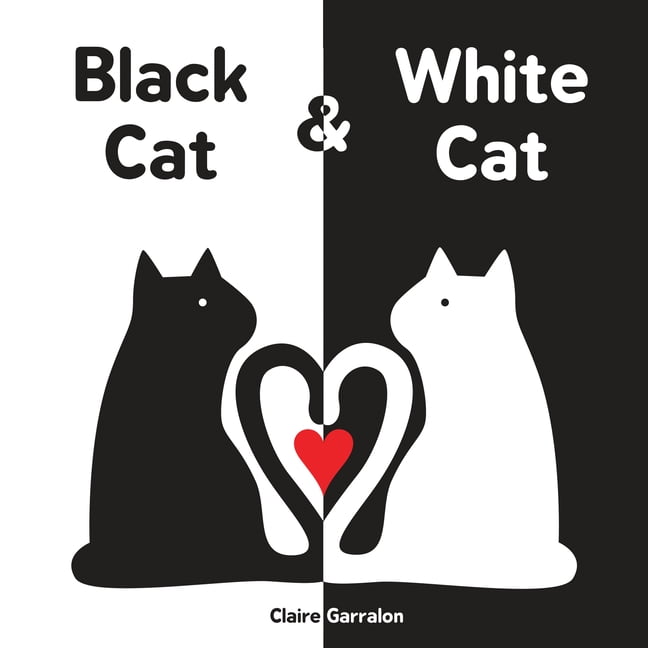 Black Cat and White Cat (Board Book) - Walmart.com