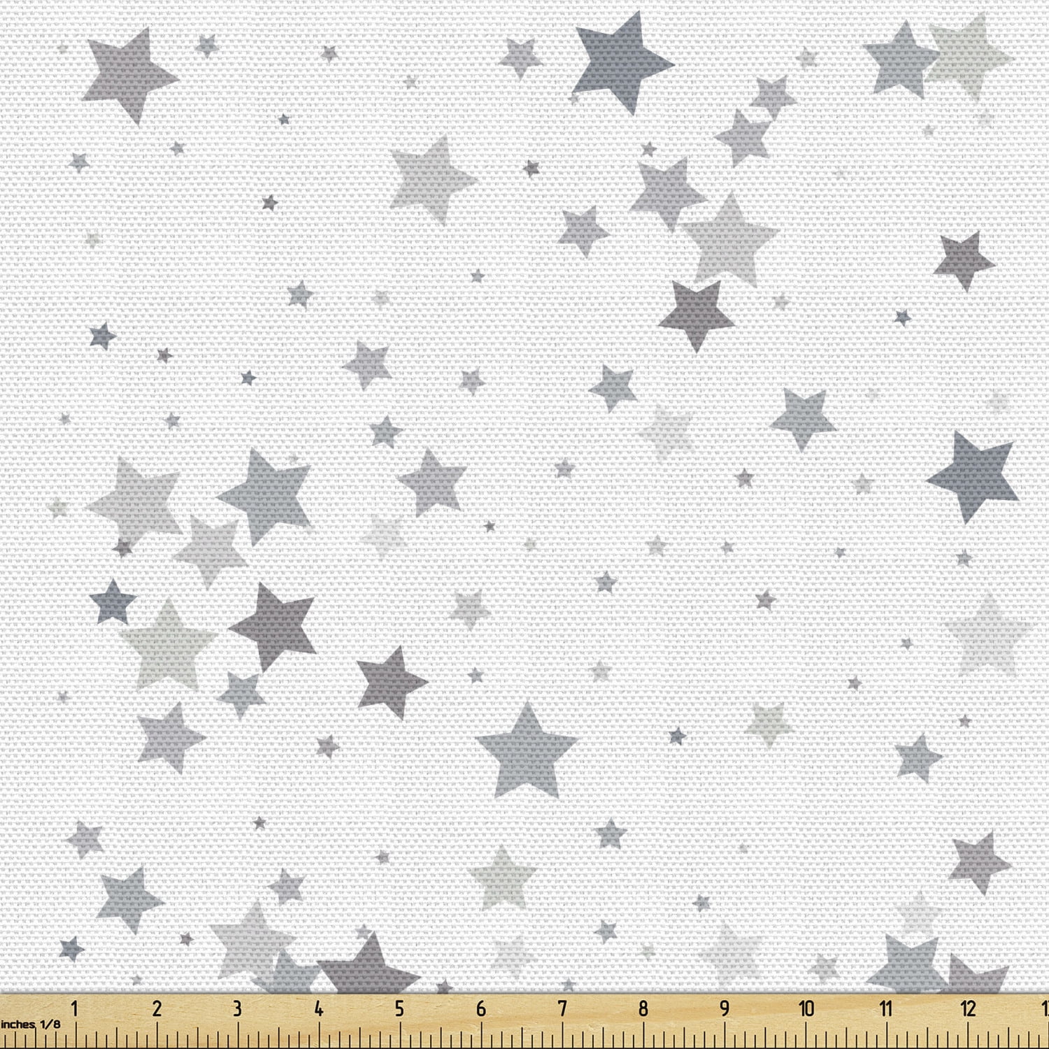 Muted Colors Upholstery Fabric by the Yard, Ornaments Night Sky ...