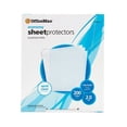 Just Basics Top-Loading Sheet Protectors, Lightweight, Semi-Clear, Box ...