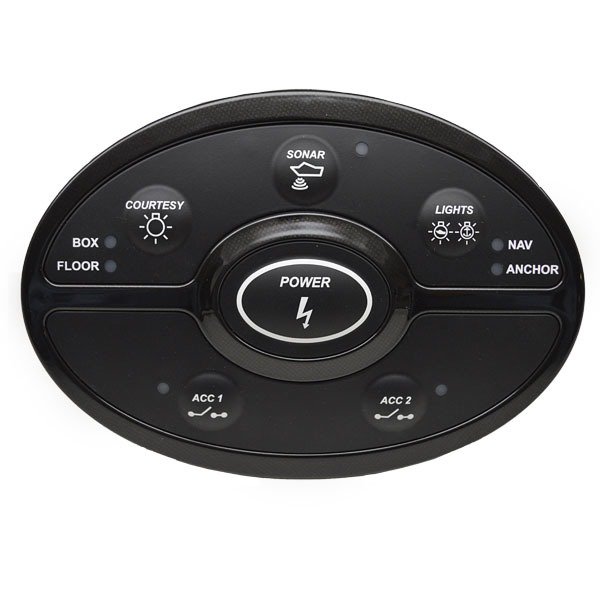 Triton Boat Panel Switch Keypad 91YY6457-1B | DNA 1971975 - Walmart.com