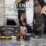 Java House Single-Serve Cold Brew Coffee Pods – Premium 100% Arabica ...