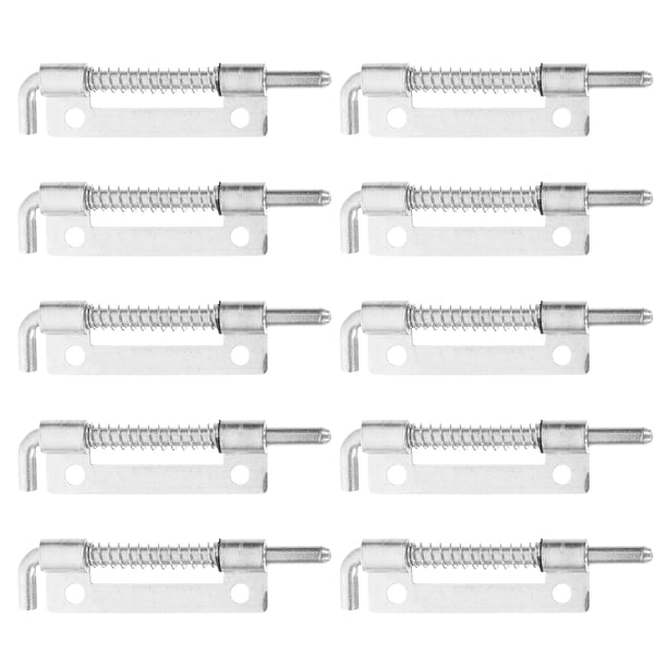 BRIGHTFUFU 10pcs Latch de primavera Bisagra de primavera móvil perno ...