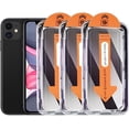 3 Pack Privacy Screen Protectors for iPhone 16 Tempered Glass Anti-Spy ...