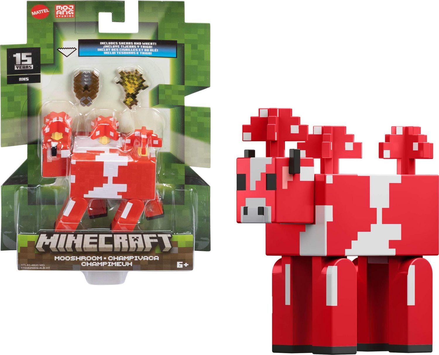 Minecraft Action Figures & Accessories Collection, 3.25-in Scale ...