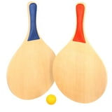 Paddle Ball Beach Ball Game - Wooden Set of 2 Paddles and Ball - By ...