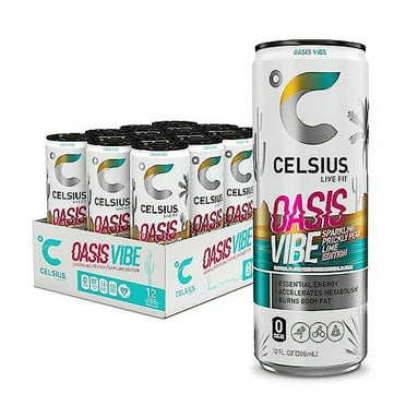 CELSIUS Sparkling Poolside Variety Pack, Functional Essential Energy ...