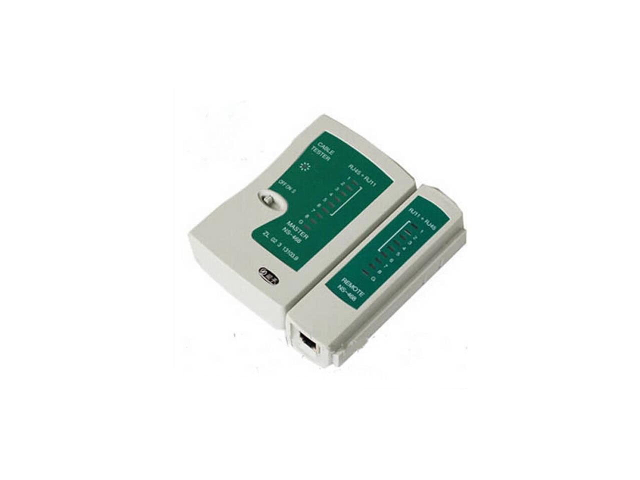 Green RJ11 RJ45 cable Tester Computer Connectors network ethernet ...