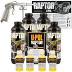 Raptor Tintable Urethane Spray-On Truck Bed Liner Spray Gun, 4 Liters ...