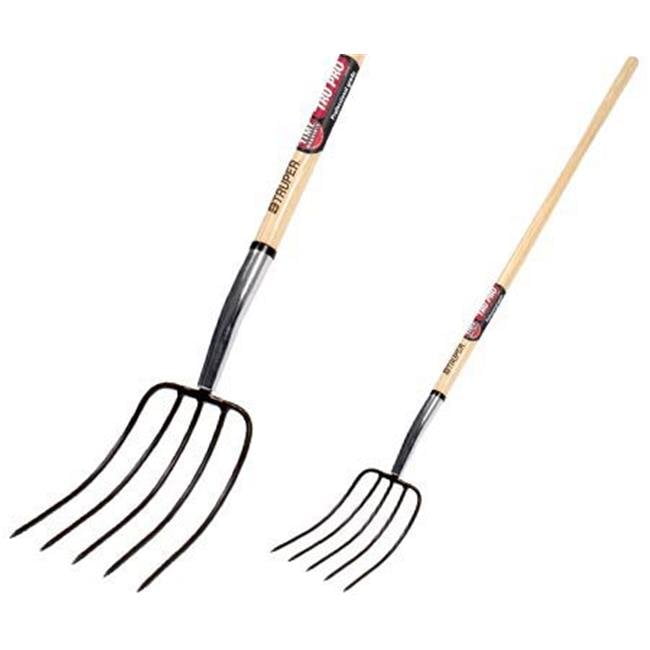 Pro Manure Fork - 5 Tines - Walmart.com