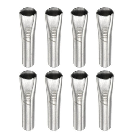 8 Pcs Calfeutrement Buses 7mm Largeur Inox Acier Réutilisable ...