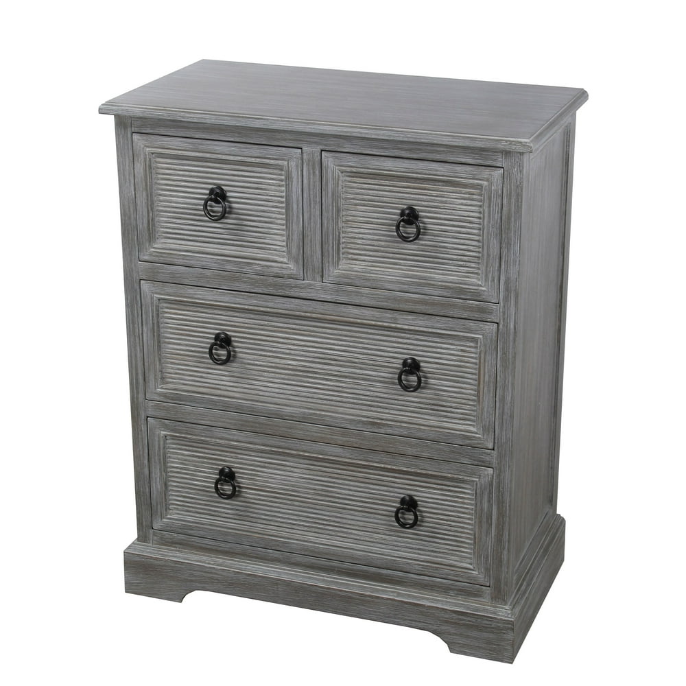 Slate Grey 2-2 Drawer Storage - Walmart.com - Walmart.com