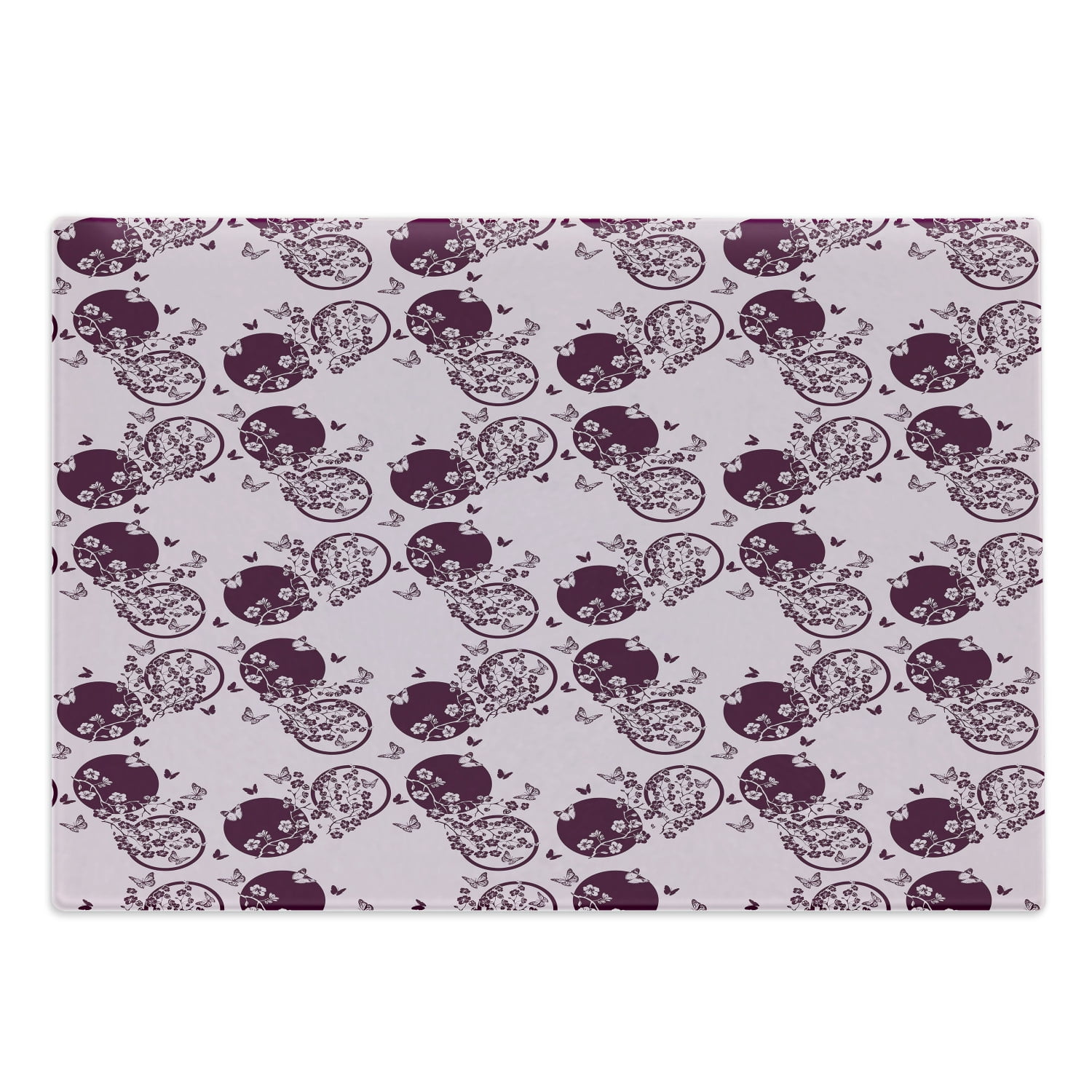 Japanese Cutting Board, Traditional Cherry Blossom Sakura Branches ...