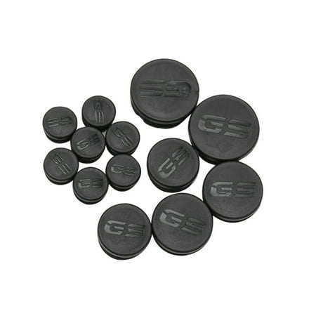 13 PCS Motorcycle Frame Plug Kit Protector Cover Hole Cover Frame Plugs ...