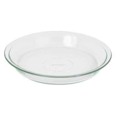 Pyrex Glass Bakeware Round Pie Plate 9 x 1.2"" - Walmart.com - Walmart.com