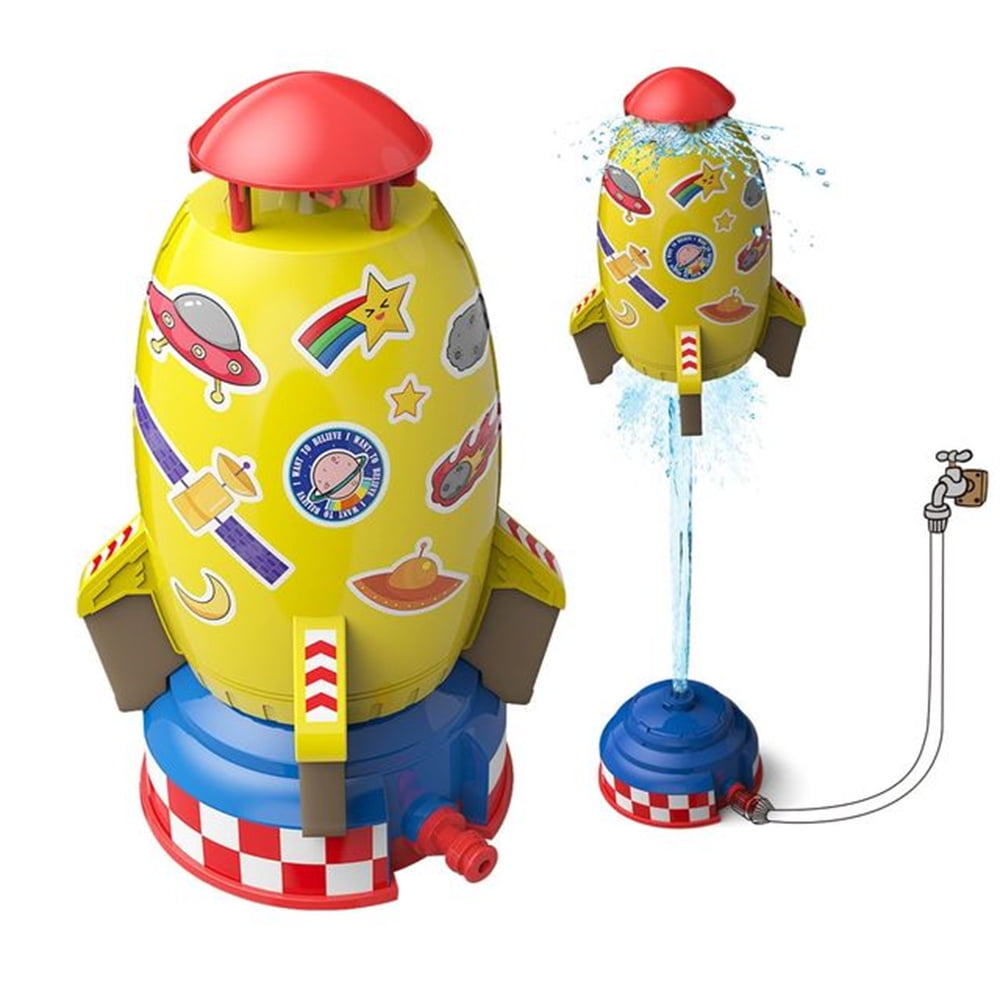 Water Jet Rocket Launcher Outdoor Water Sprinkler Toy - Walmart.com
