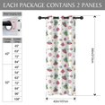 Alien UFO White Pattern Blackout Curtains,Triple Weaved Fabric,Thermal ...