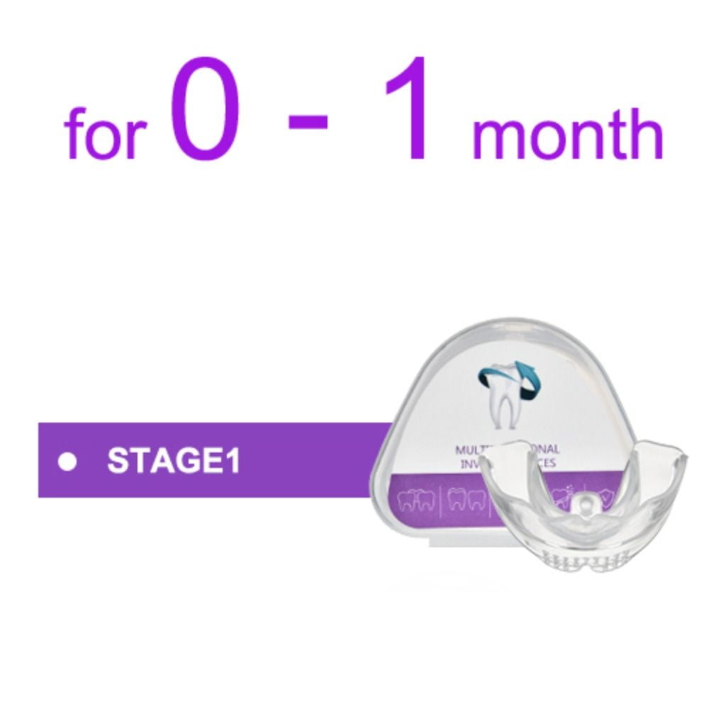 Adults Alignment Bruxism Invisible Teeth Corrector 3 Stage Tooth ...