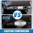 A ABSOPRO Car 6000K CM31 White LED License Plate Light Assembly ...