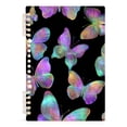 Butterflies with Gorgeous Color Notebook Detachable Coil Notebook Diary ...