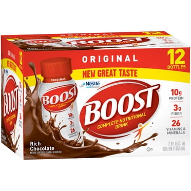 BOOST High Protein Nutritional Drink Rich Chocolate 6 pk - 8 oz ...