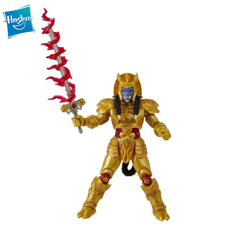 Hasbro Power Rangers Goldar Yellow Ranger Anime Figures Action Figure ...