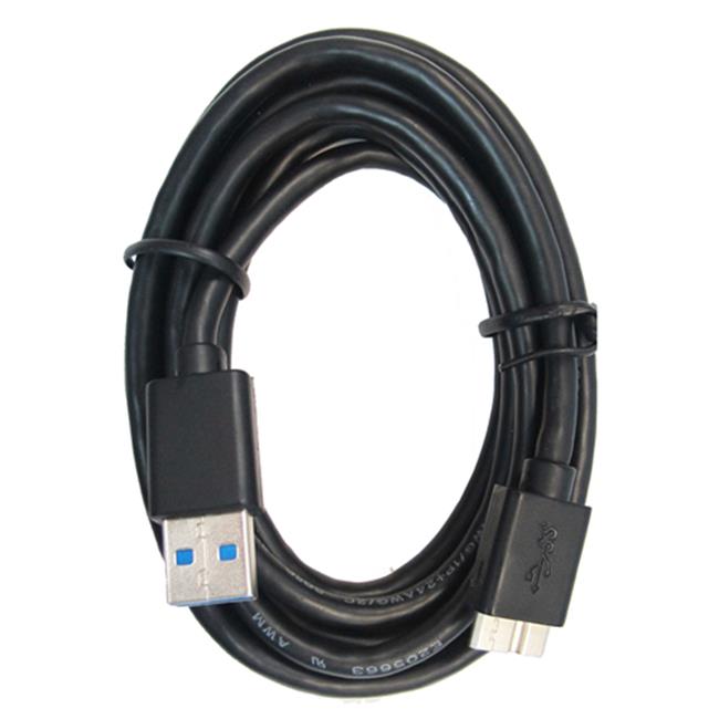 RND Accessories 6 ft. USB 3.0 Fast Super Speed Cable - Black - Walmart ...
