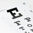 UCanSee Snellen Eye Chart Visual Acuity Chart 11 x 22 inch 20 feet ...