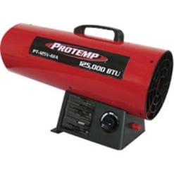ProTemp PT-125V-GFA 95/110/125,000 BTU Gas Forced Air Heater - Walmart.com