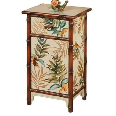 Tropical Chairside Storage Cabinet Honey Maple - Walmart.com