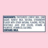 LIFEWAY Lowfat Strawberry Kefir 8 fl oz probiotic dairy drink with 12 ...