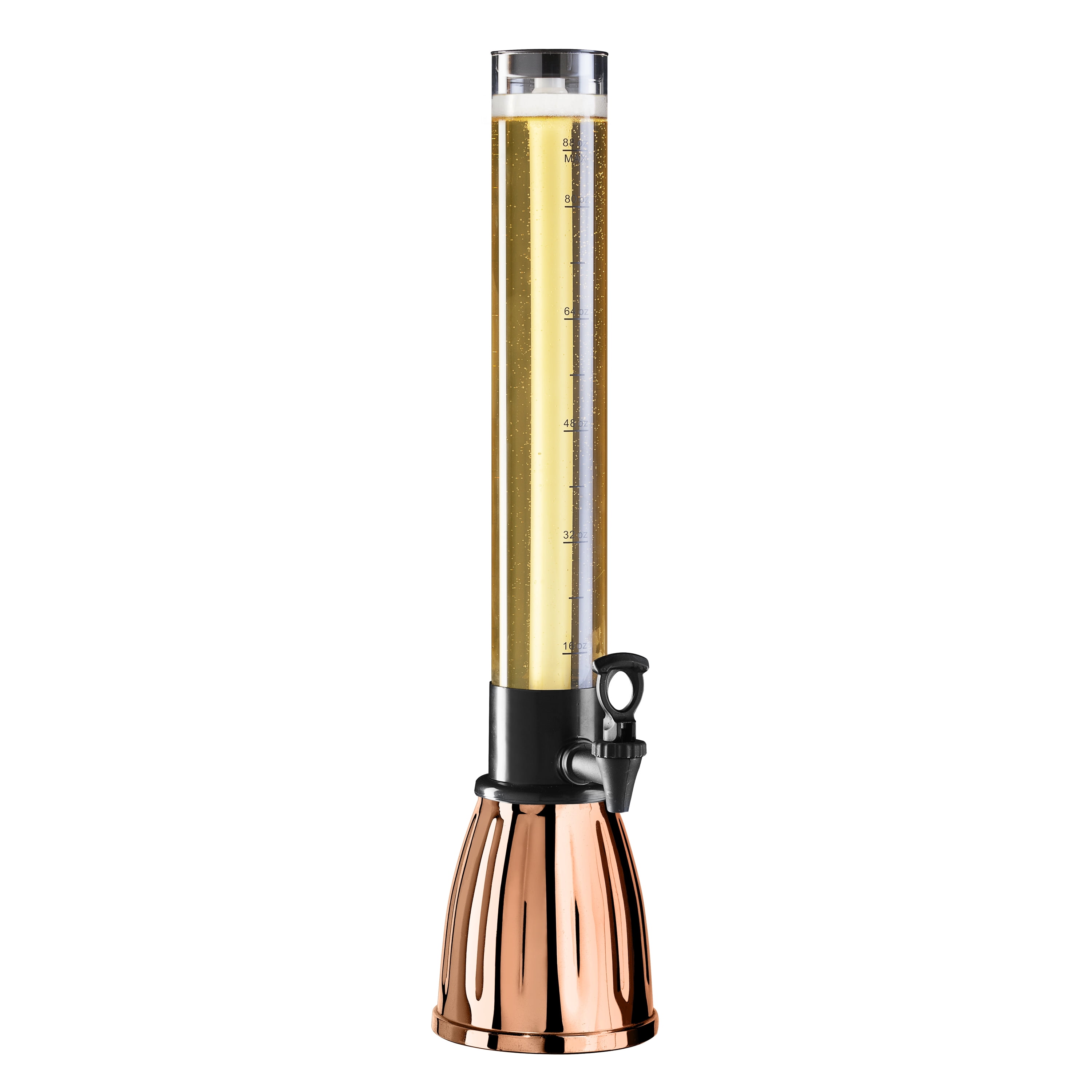Beer & Beverage Tower Copper (3 qt, 6 Pints) - Walmart.com