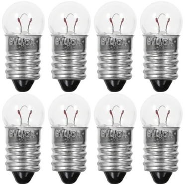 Vickerman Pink Glass Incandescent Mini Bulb with Pinched Base, 3.5 Volt ...