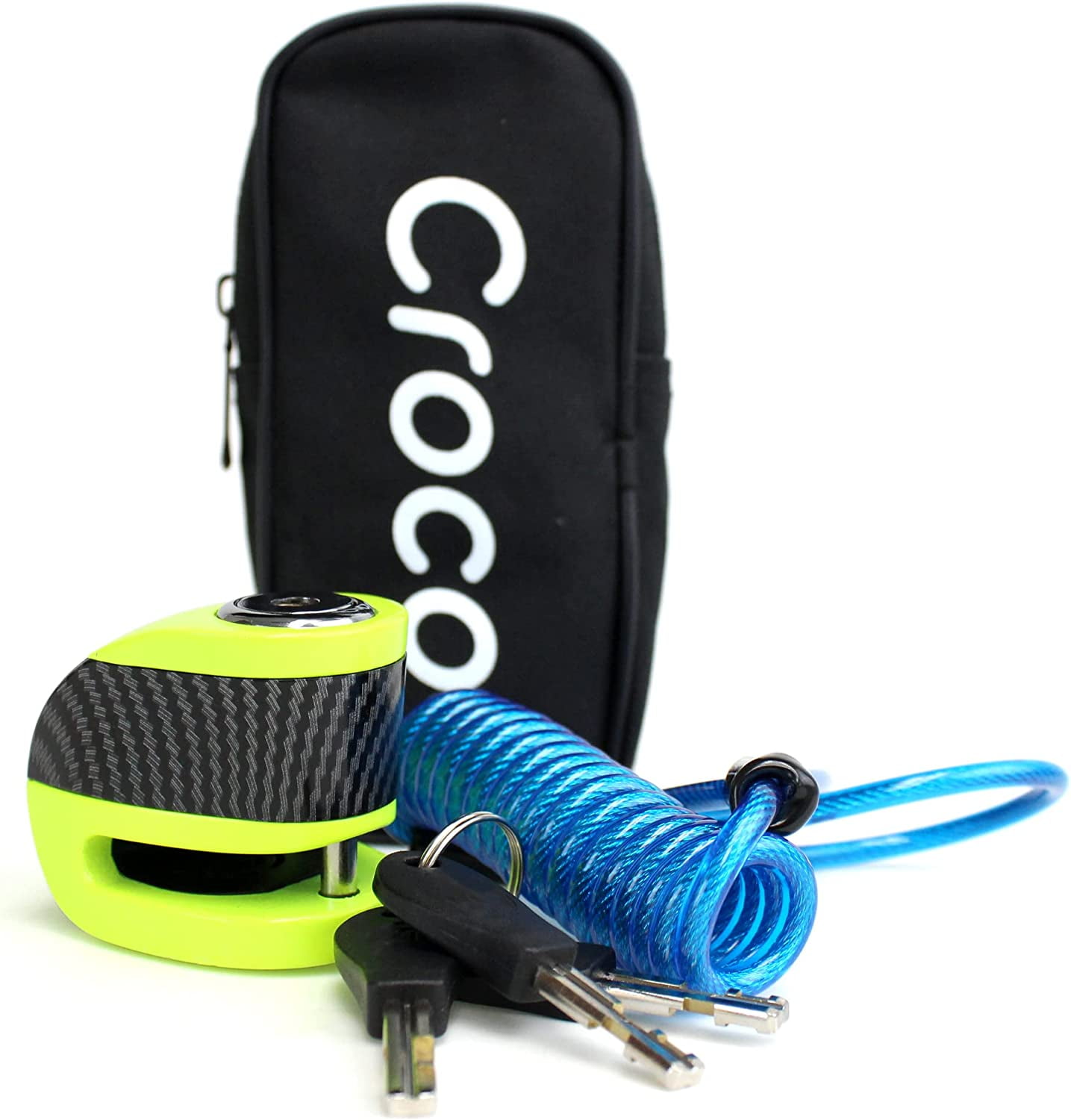 Blackstone Disc Brake Lock with 130 dB Alarm Anti-theft Security ...