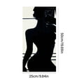 BIBABLYKE Hot Lady Car Pillar Decals Easy to Apply Vehicle Sticker ...