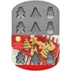 Wilton Bakeware - 12-Cavity Christmas Cookie Shapes Pan, Non-Stick ...