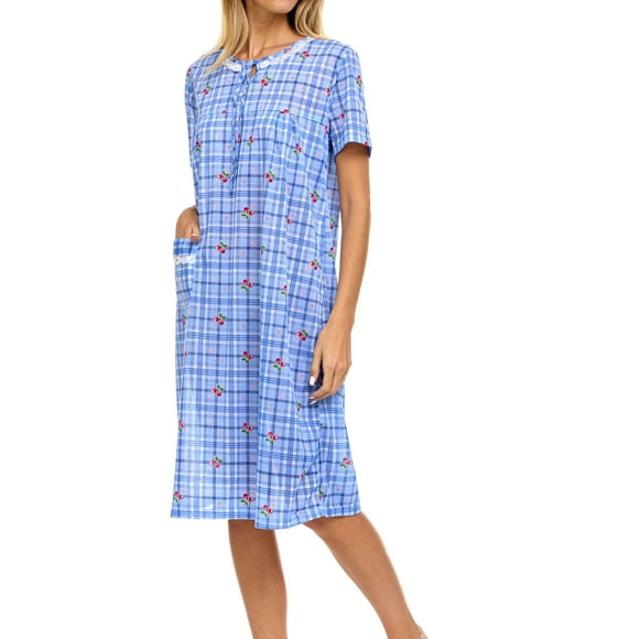 Snap Front Housecoat