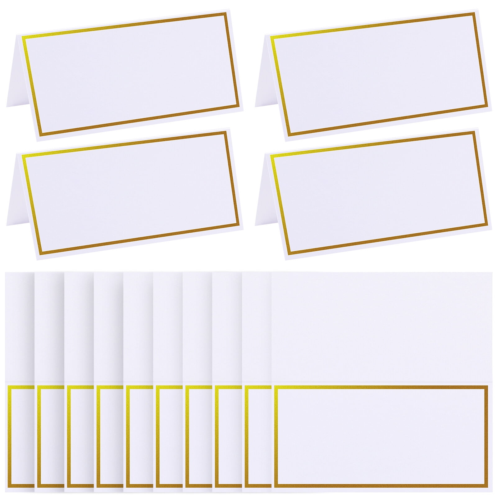 Click here for Har Adhesive 20 Pcs Place Cards Bronzing Design Te... prices