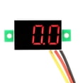 YAHHU 5pcs 3 Colors 0.36 Inch Digital Display DC Voltmeter ThreeWire ...