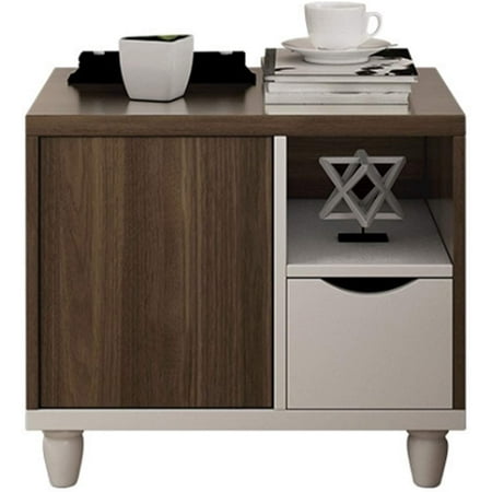 Vertical Storage Night Stand Fashion Bedside Table Nightstand Modern ...