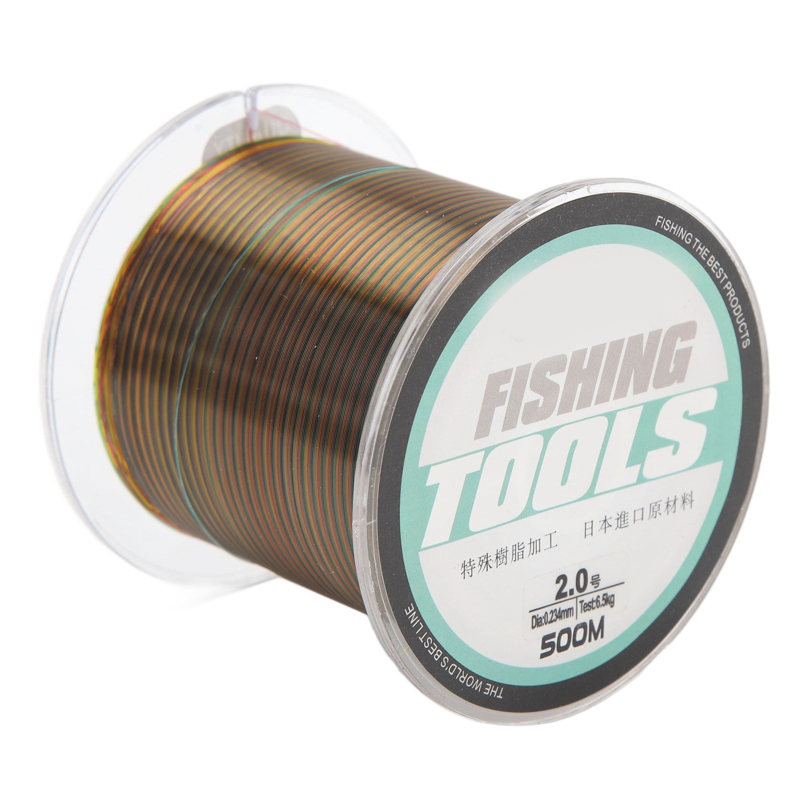 Hilo de pescar 500 m Alambre de pesca Nylon Alta tensión Resistente al ...