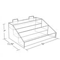 Azar Displays 326045 Three-Tier Counter Step Display: 16"W x 11.75"D x ...