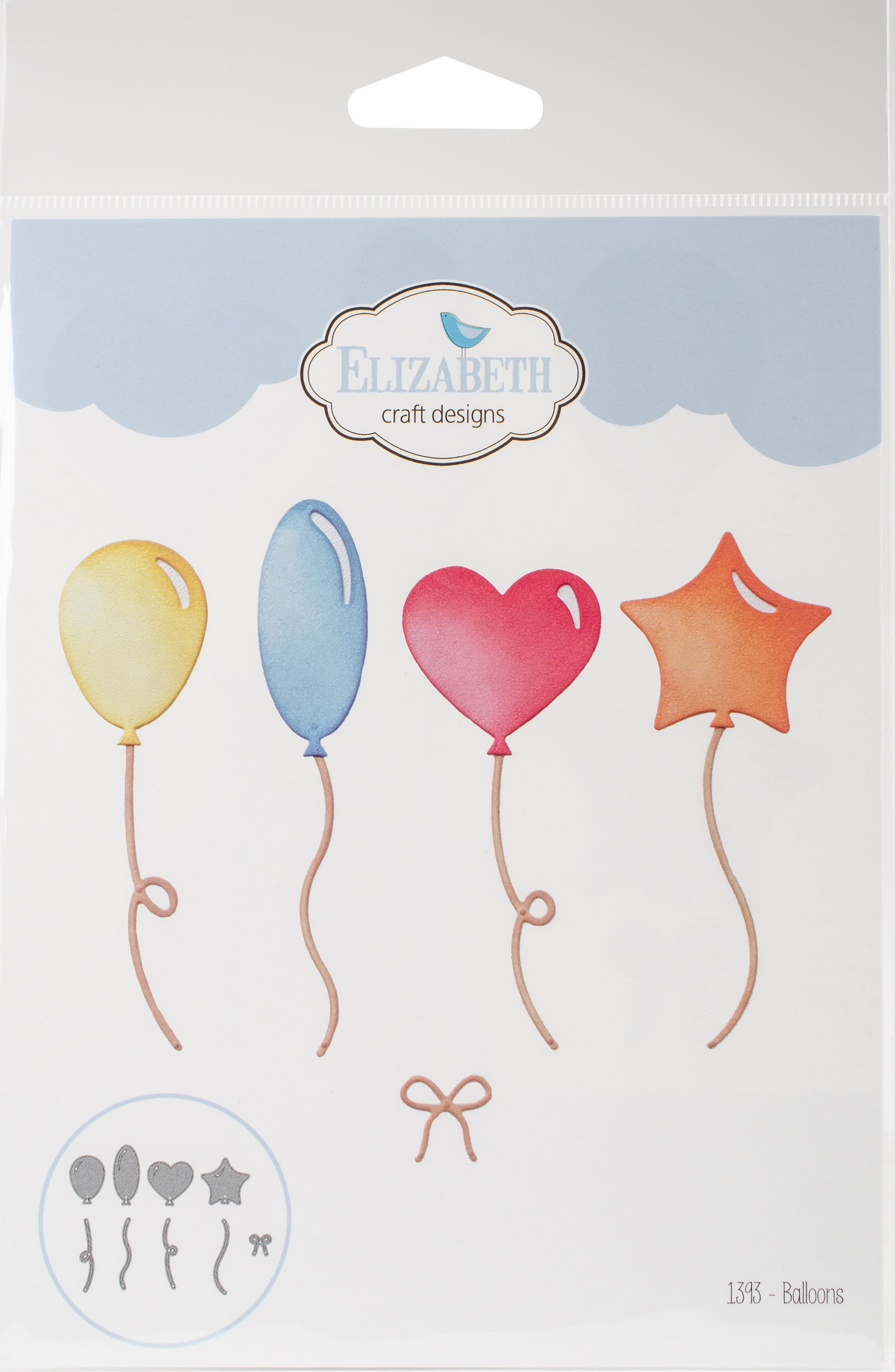 Elizabeth Craft Metal Die Balloons - Walmart.com