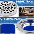 Bread Tray - Silver Premium Communion Trays for Churches | Stainless ...