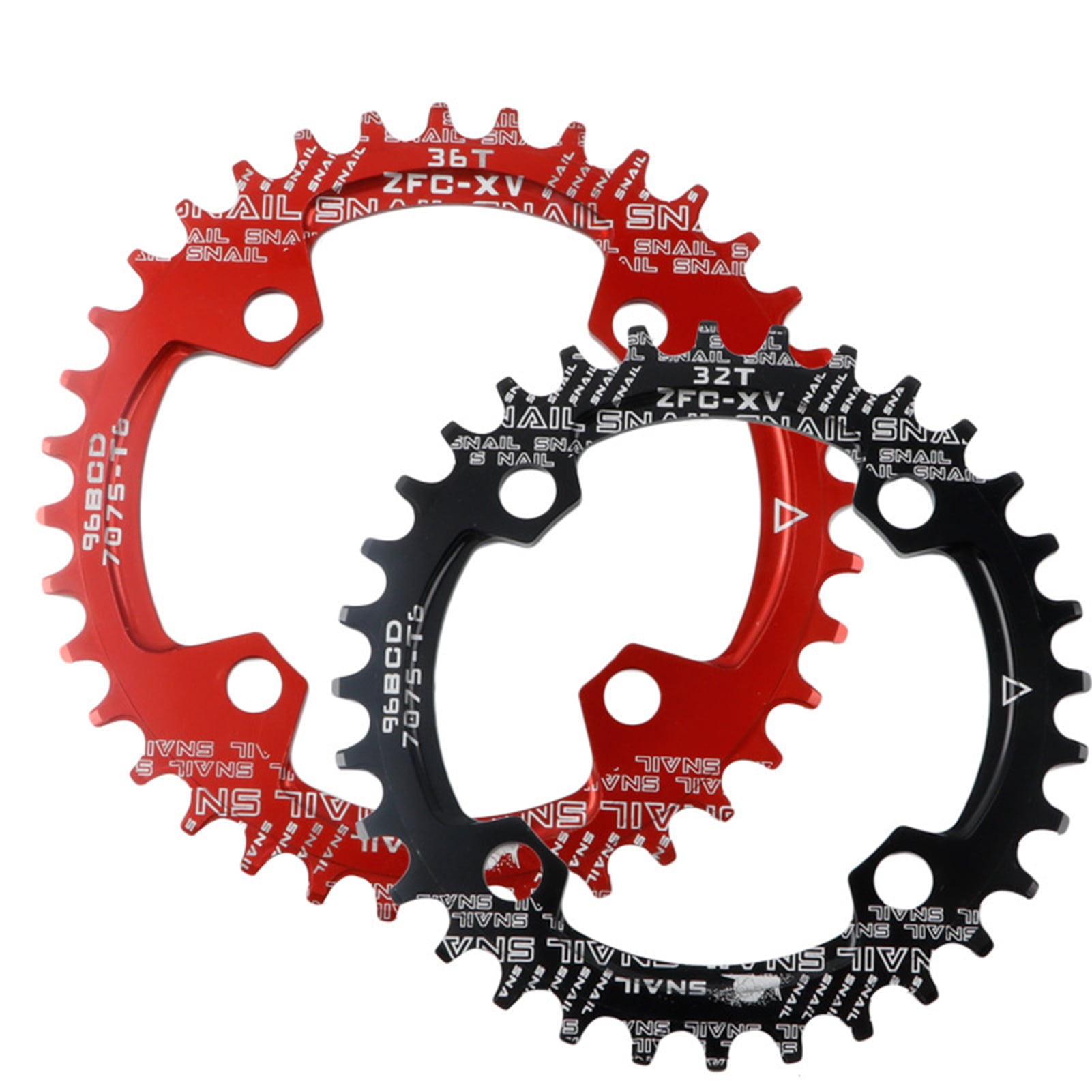 SPRING PARK 104BCD MTB Bike Chainring 32T/34T/36T/38T Bike Round Oval Single Narrow Wide Chain ...
