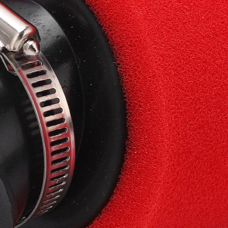 Red Angled Double Foam Air Filter,38mm Angled Foam Air Angled Foam Air ...