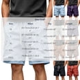 Bpyeka Men's Stitched Seam Cargo Shorts, Toggle Detail Drawstring ...