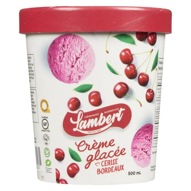 Lambert Bordeaux Cherry Ice Cream, Volume 500ml - Walmart.ca